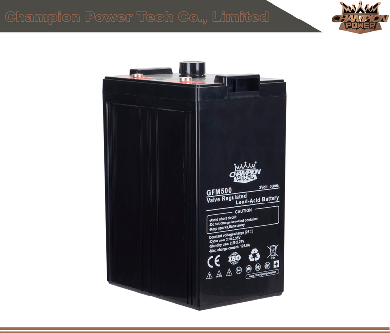 GFM500 2V500Ah Lead Acid Battery - Buy Lead acid battery, SOLAR POWER ...